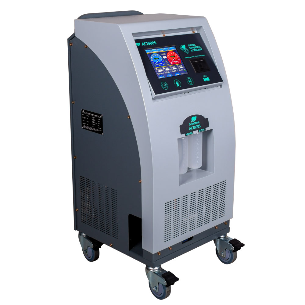 GRUNBAUM | Установка для заправки автокондиционеров ICEMAN AC7000S